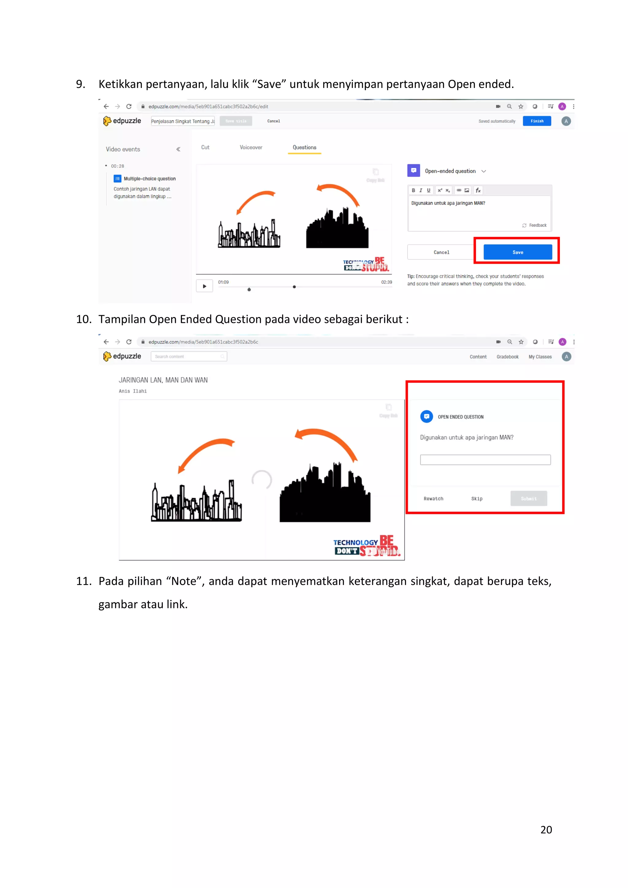 Tutorial Membuat Edpuzzle | PDF