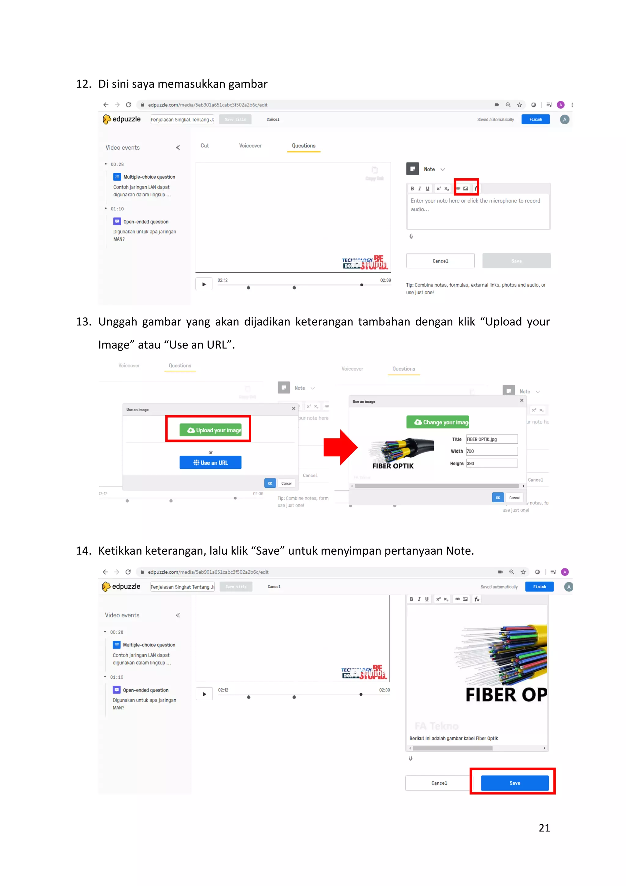Tutorial Membuat Edpuzzle | PDF