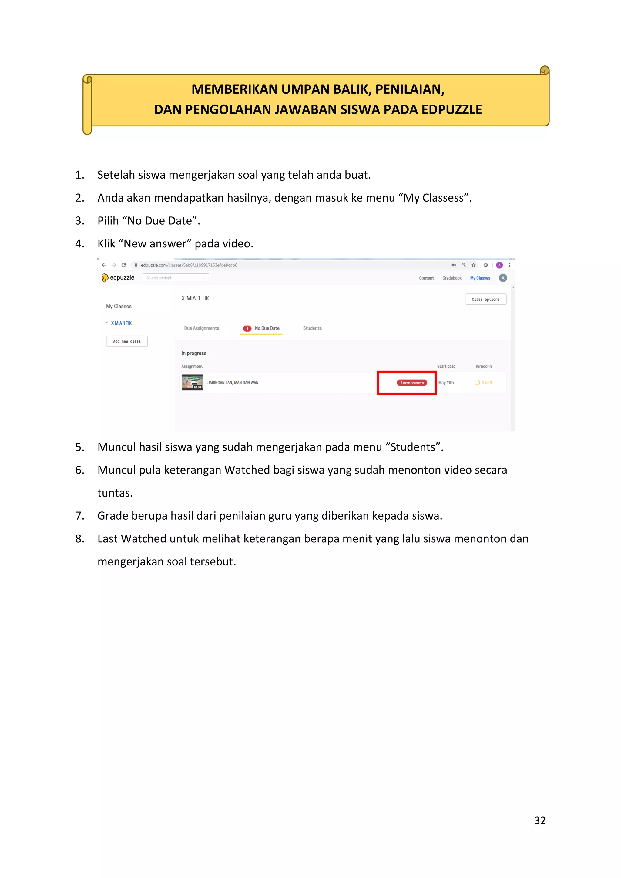 Tutorial Membuat Edpuzzle | PDF