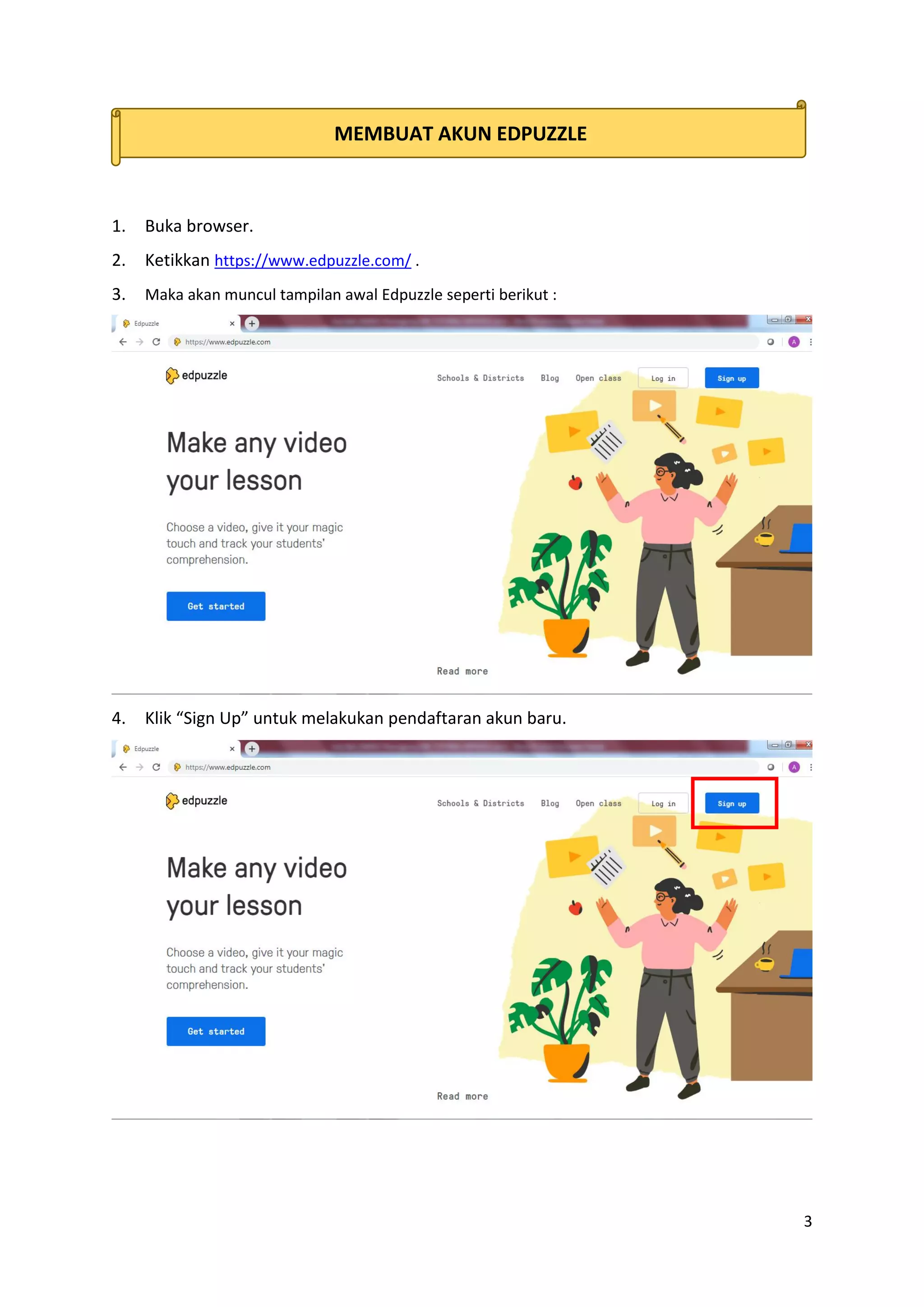 Tutorial Membuat Edpuzzle | PDF