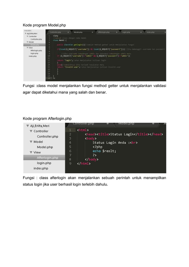 Tutorial membuat form login dengan php mvc dan my sql Tutorial membuat form login dengan php mvc dan my sql