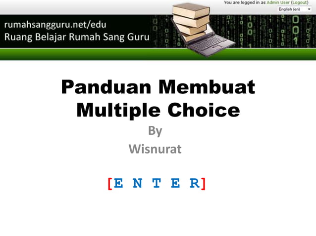 Tutorial membuat soal multiple choice | PPSX