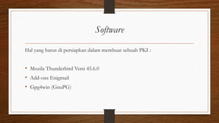 Tutorial membuat pki | PPTX