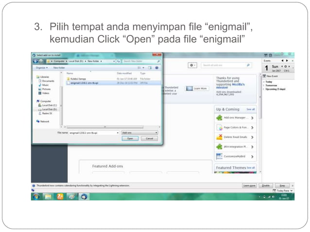Tutorial membuat pki menggunakan thunderbird | PPT