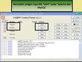Tutorial menginstal dokeos | PPTX