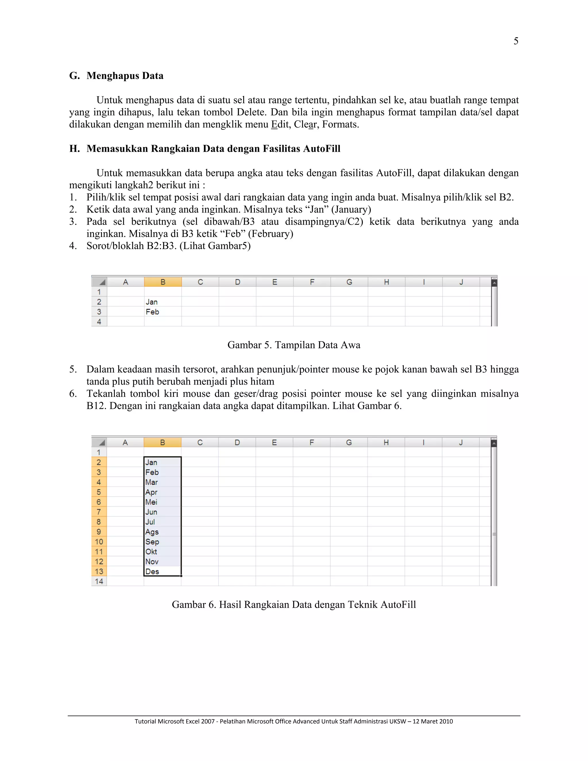Tutorial microsoft excel_2007 | PDF