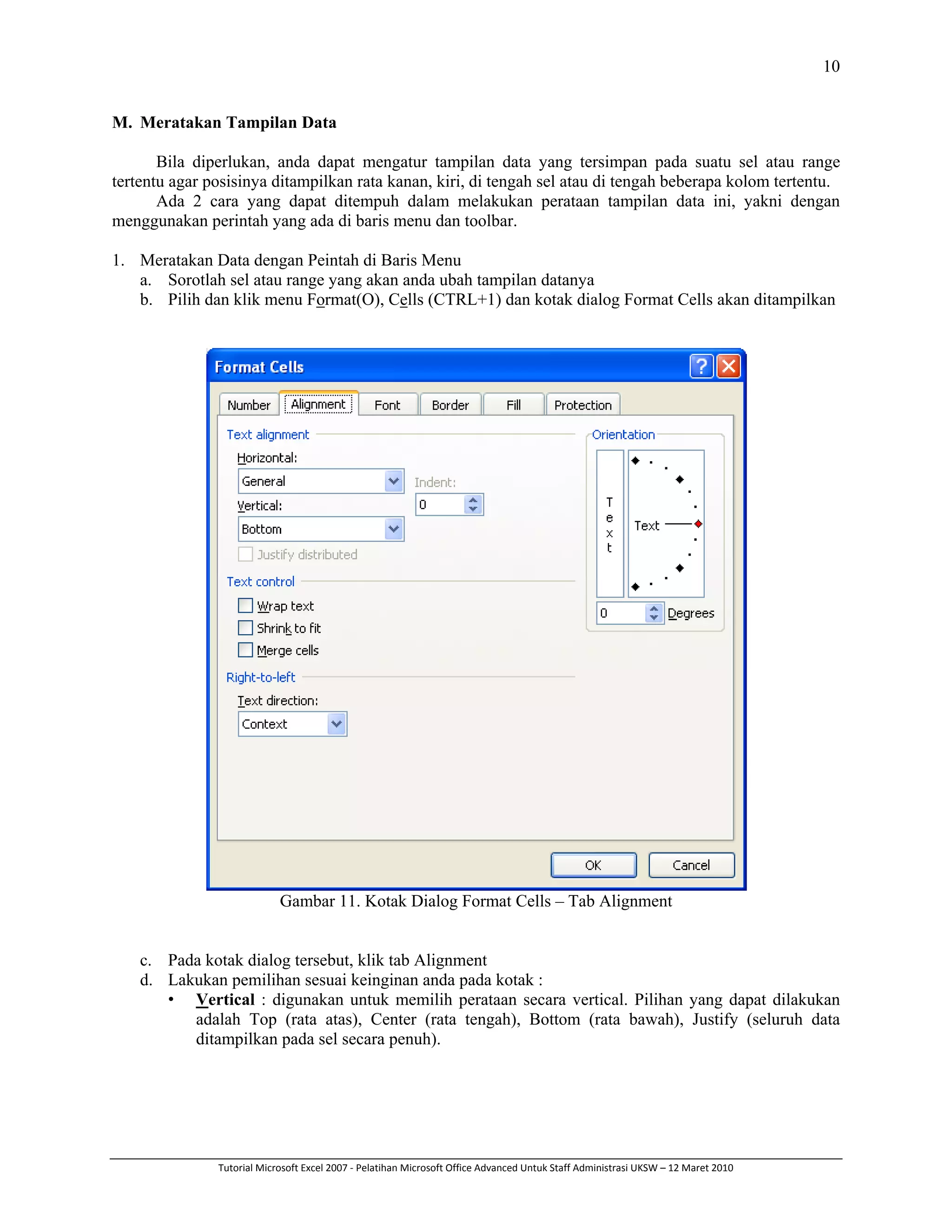 Tutorial microsoft excel_2007 | PDF