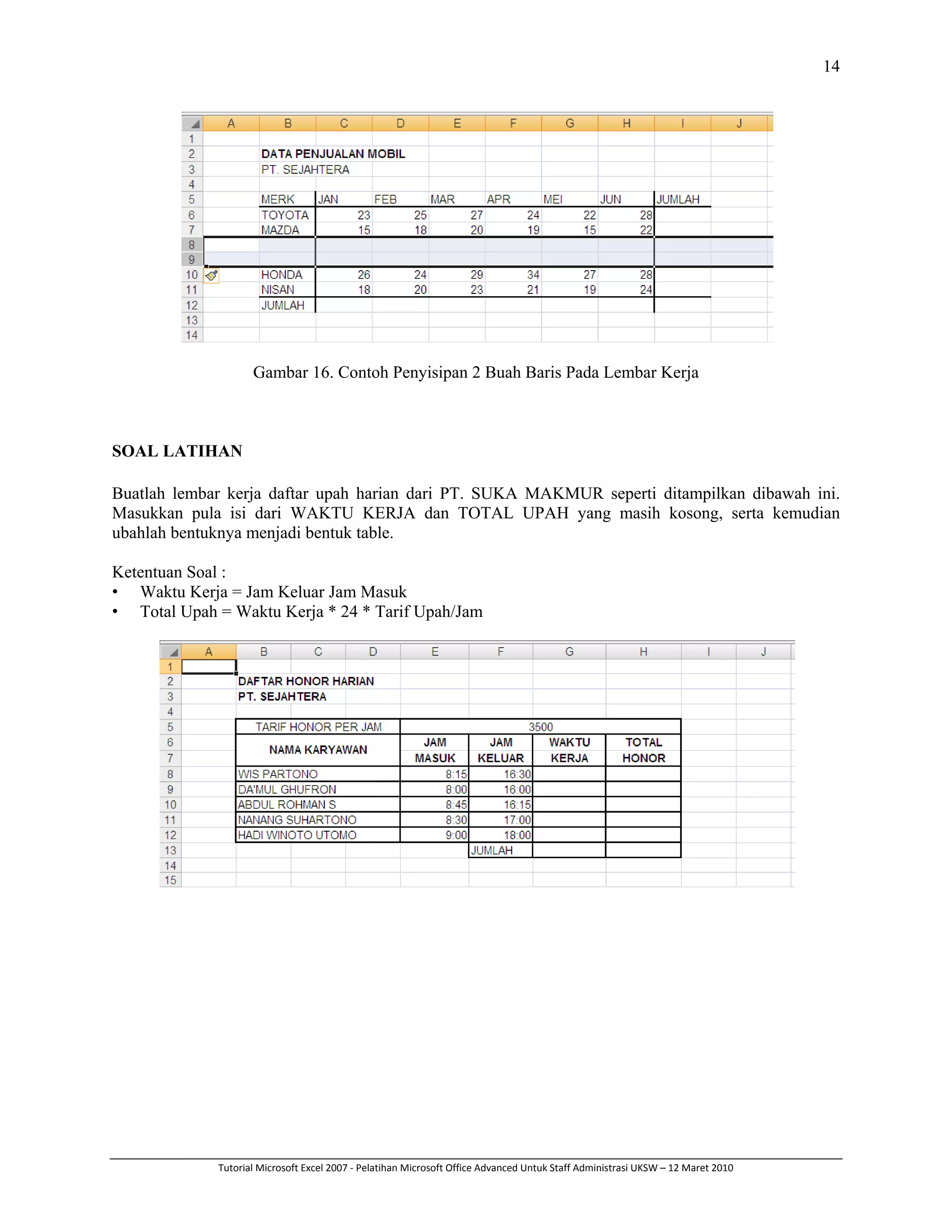 Tutorial microsoft excel_2007 | PDF