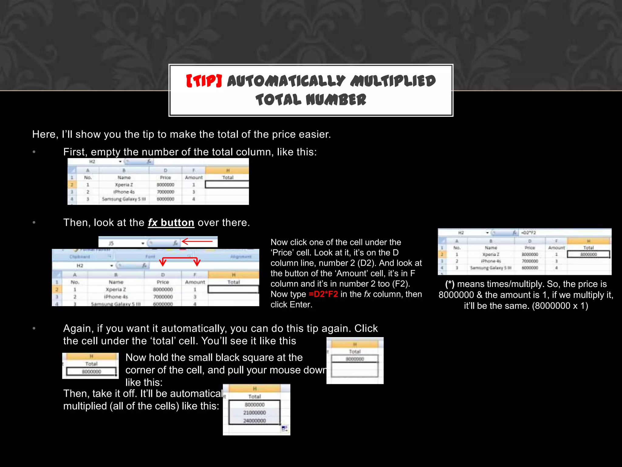 Tutorial microsoft office excel 2007 | PPT