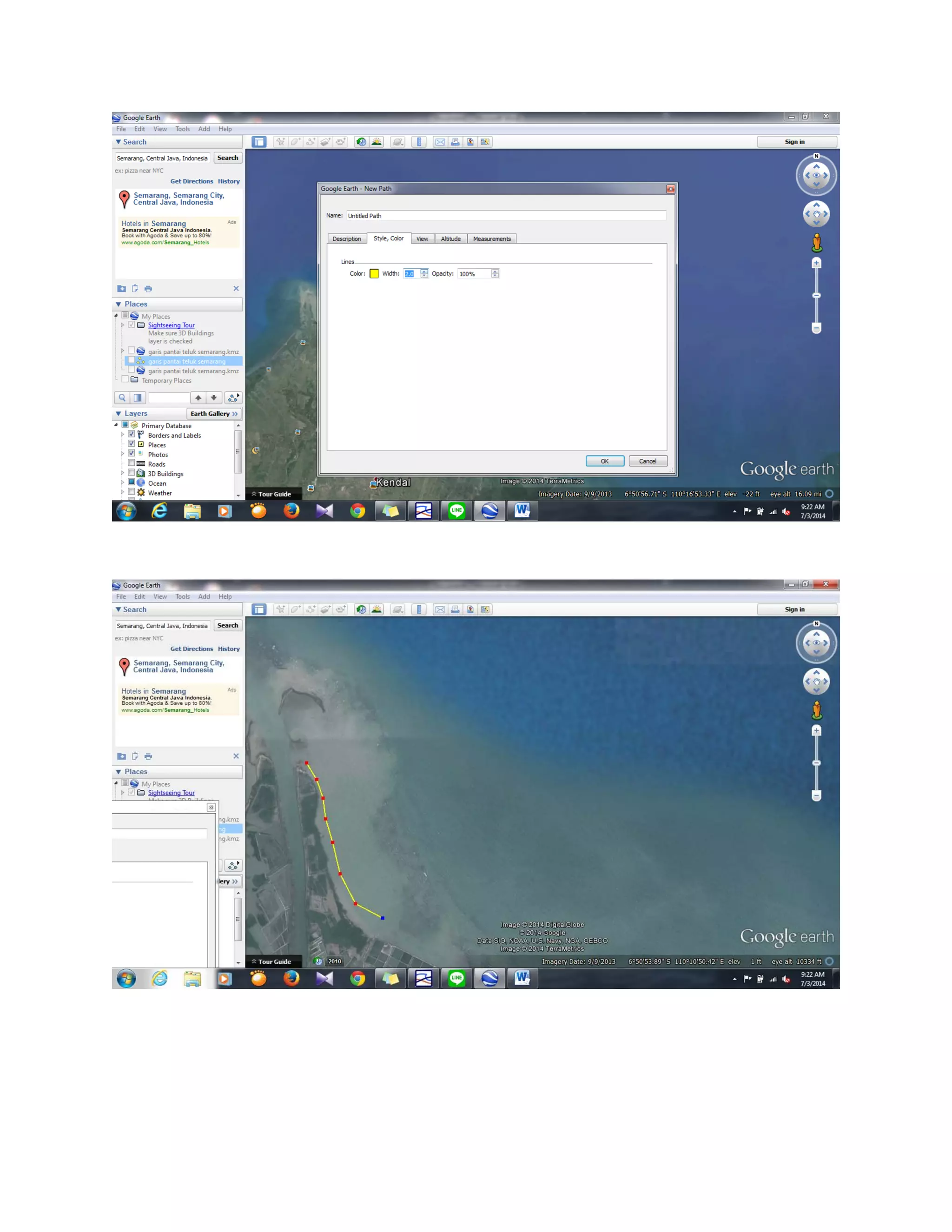 Tutorial mike 21 : input garis pantai | PDF