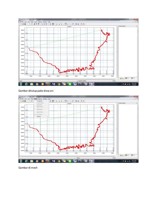 Pemodelan garis pantai dengan mike 21 - sqldaser
