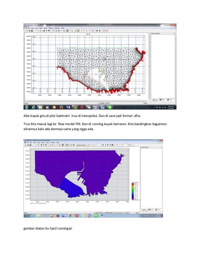 Pemodelan garis pantai dengan mike 21 - sqldaser