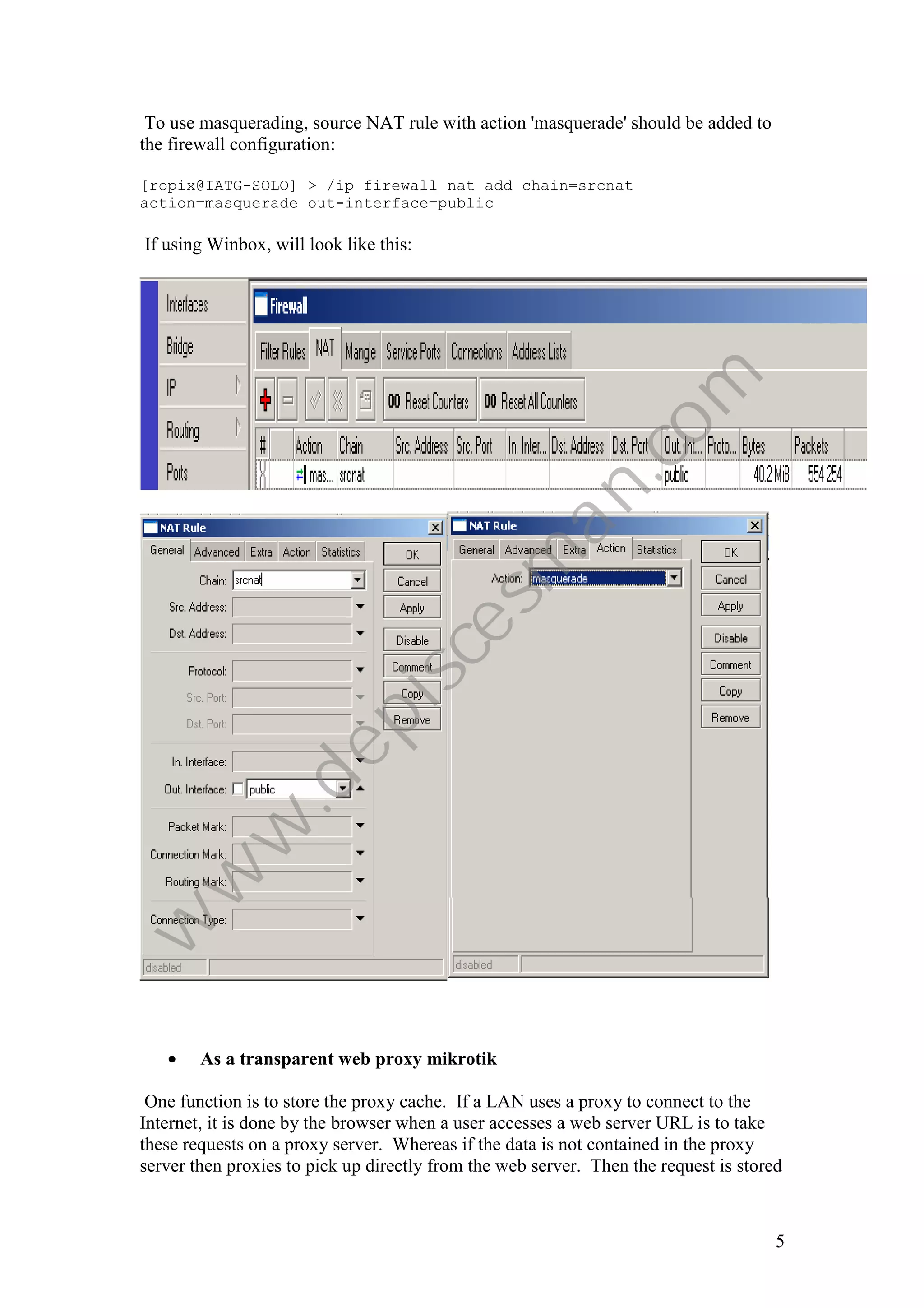 Tutorial mikrotik step by step | PDF