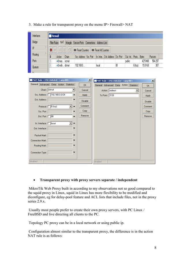 Tutorial mikrotik step by step anung muhandanu | PDF | Internet | Computing