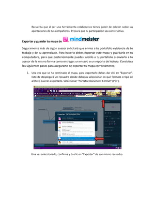 Tutorial Mindmeister Doc