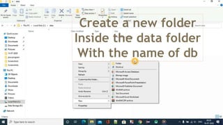 #How to install mongoDB and also setup path | PPTX
