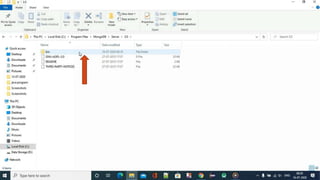 #How to install mongoDB and also setup path | PPTX