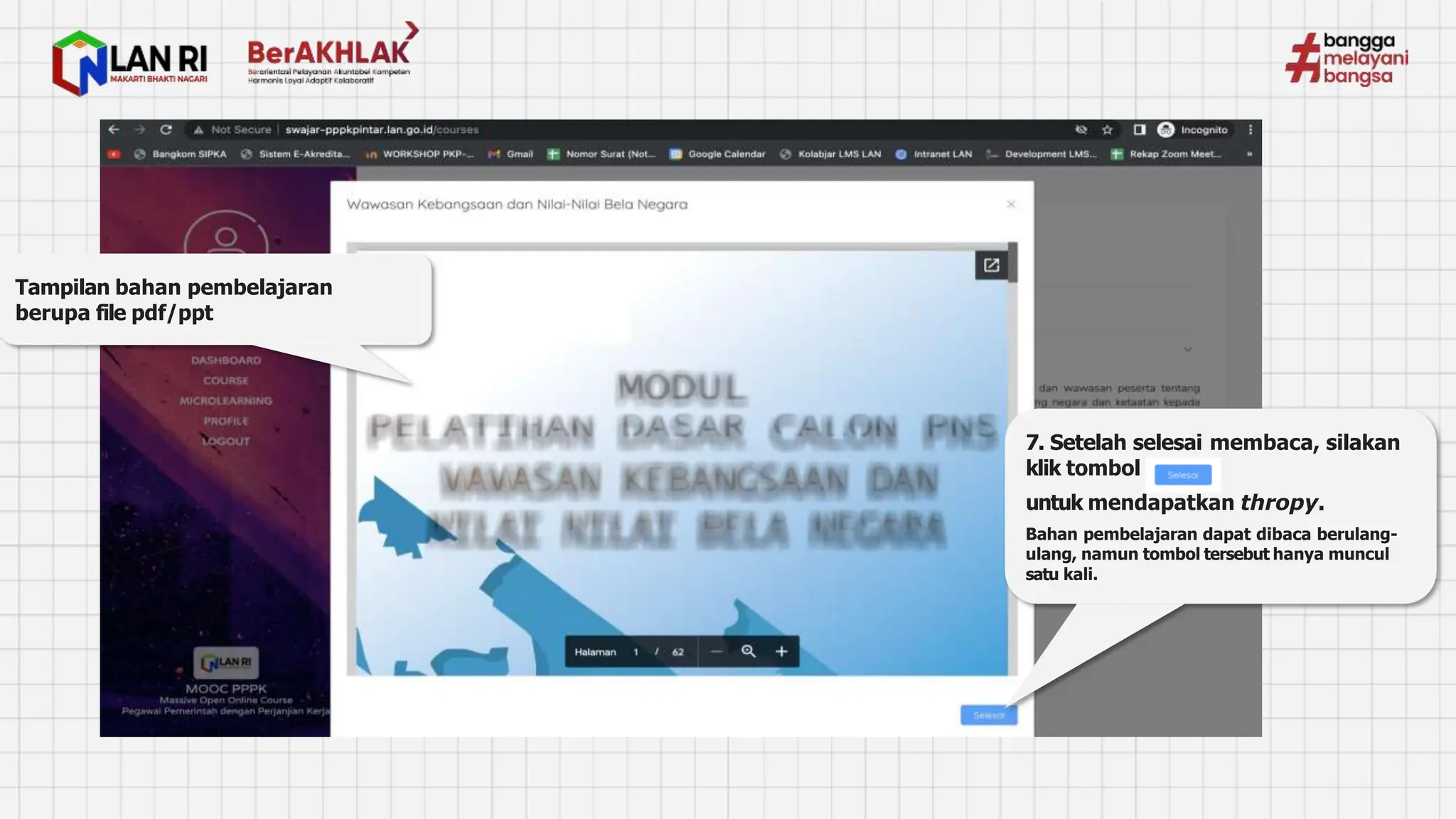 Tutorial MOOC PPPK Revisi tahun 2024 ppt | PPTX
