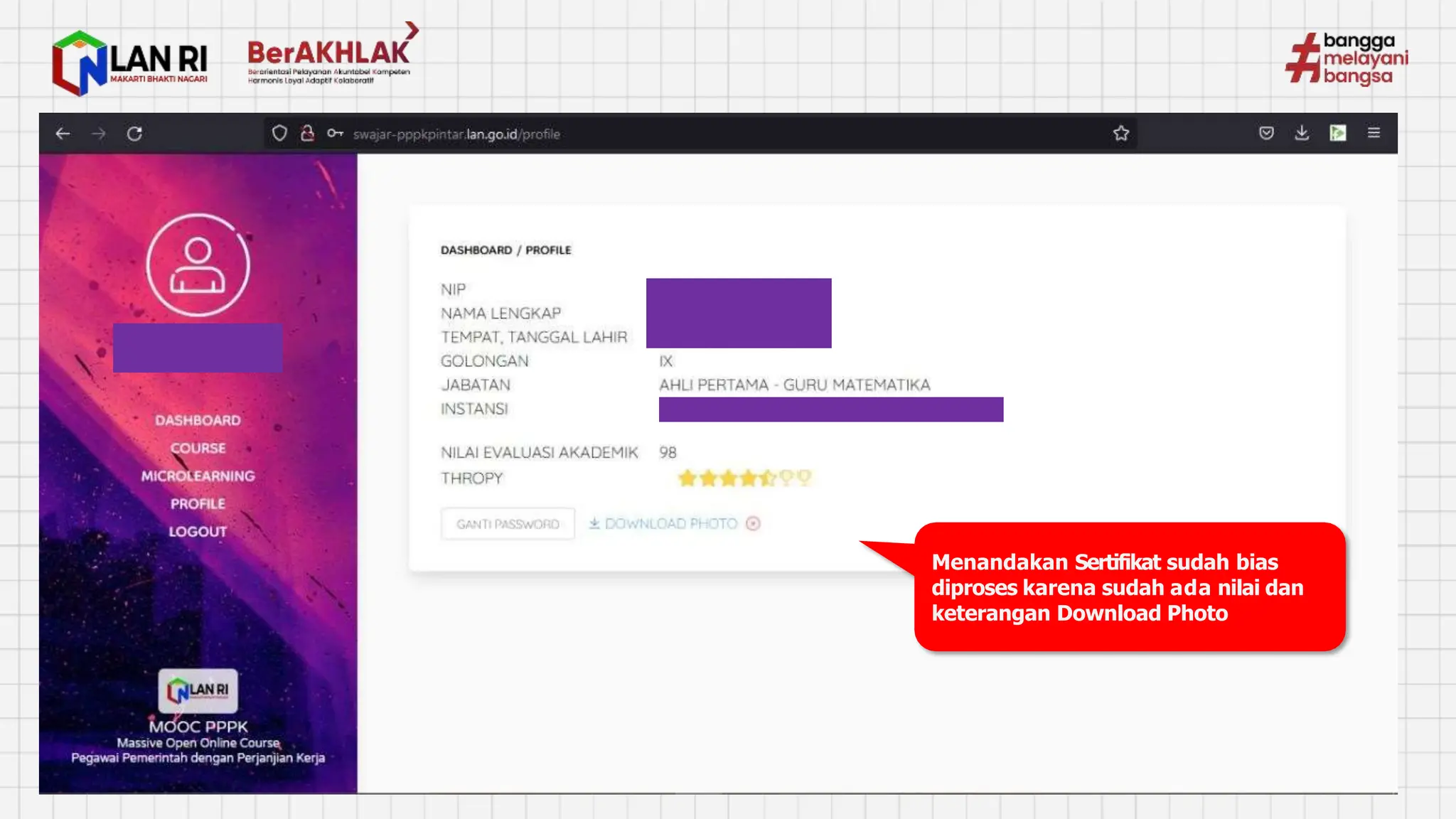 Tutorial MOOC PPPK Revisi tahun 2024 ppt | PPTX