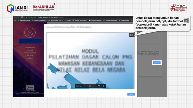 Tutorial MOOC PPPK Revisi tahun 2024 ppt | PPTX