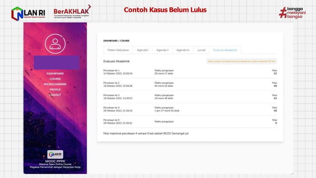 Tutorial MOOC PPPK Revisi tahun 2024 ppt | PPTX