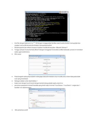 Tutorial moodle | PDF