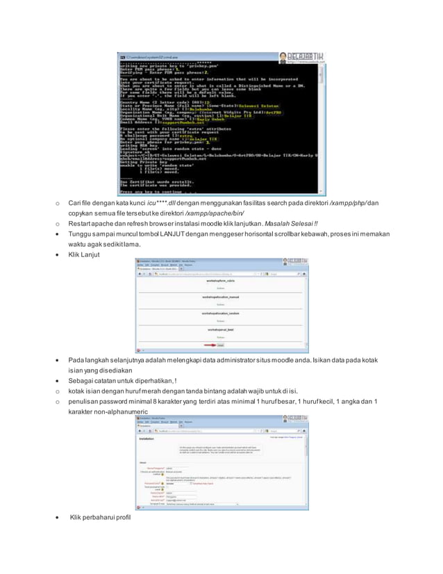 Tutorial moodle | PDF