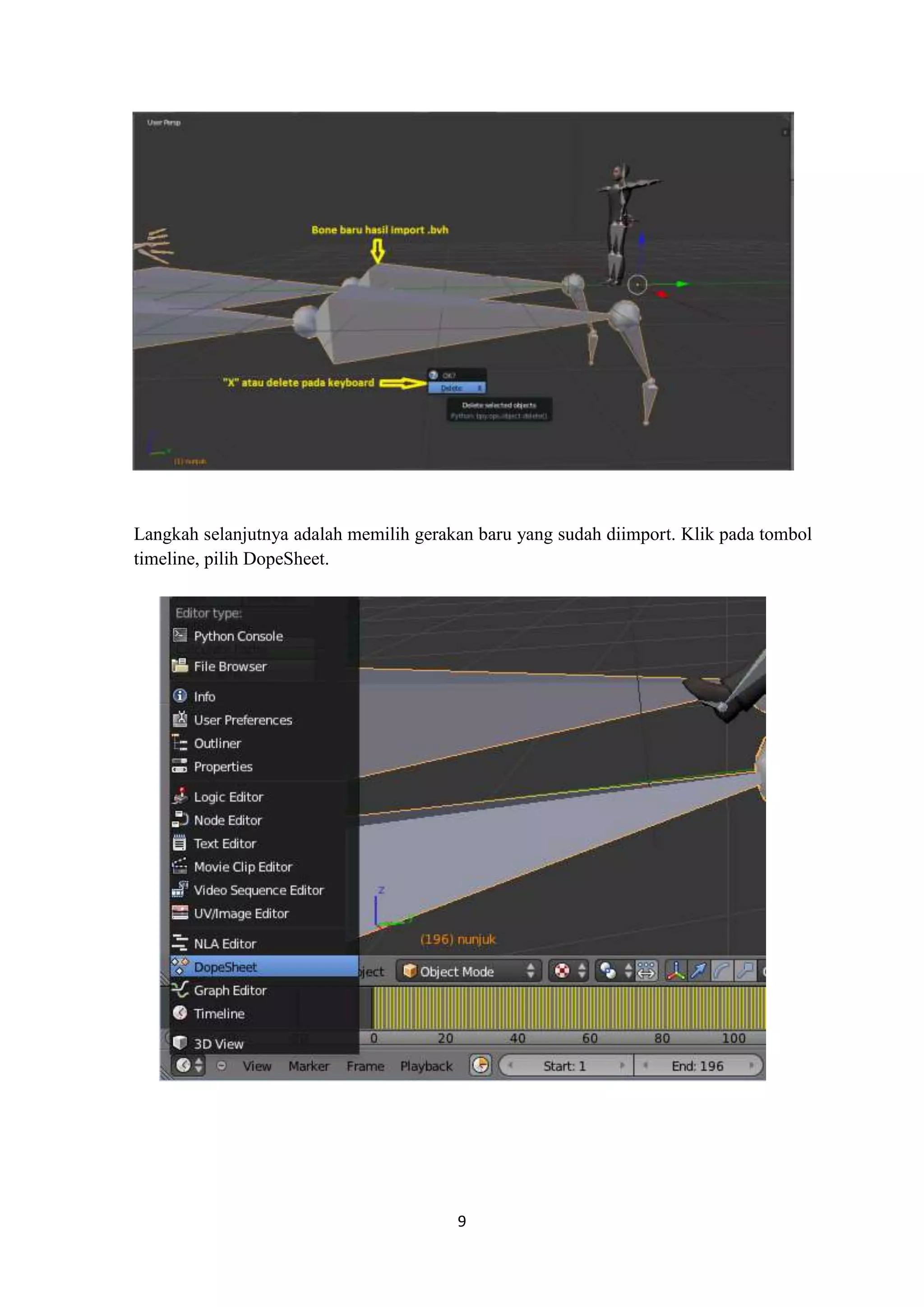 Tutorial motion capture friendly rigging using blender | PDF