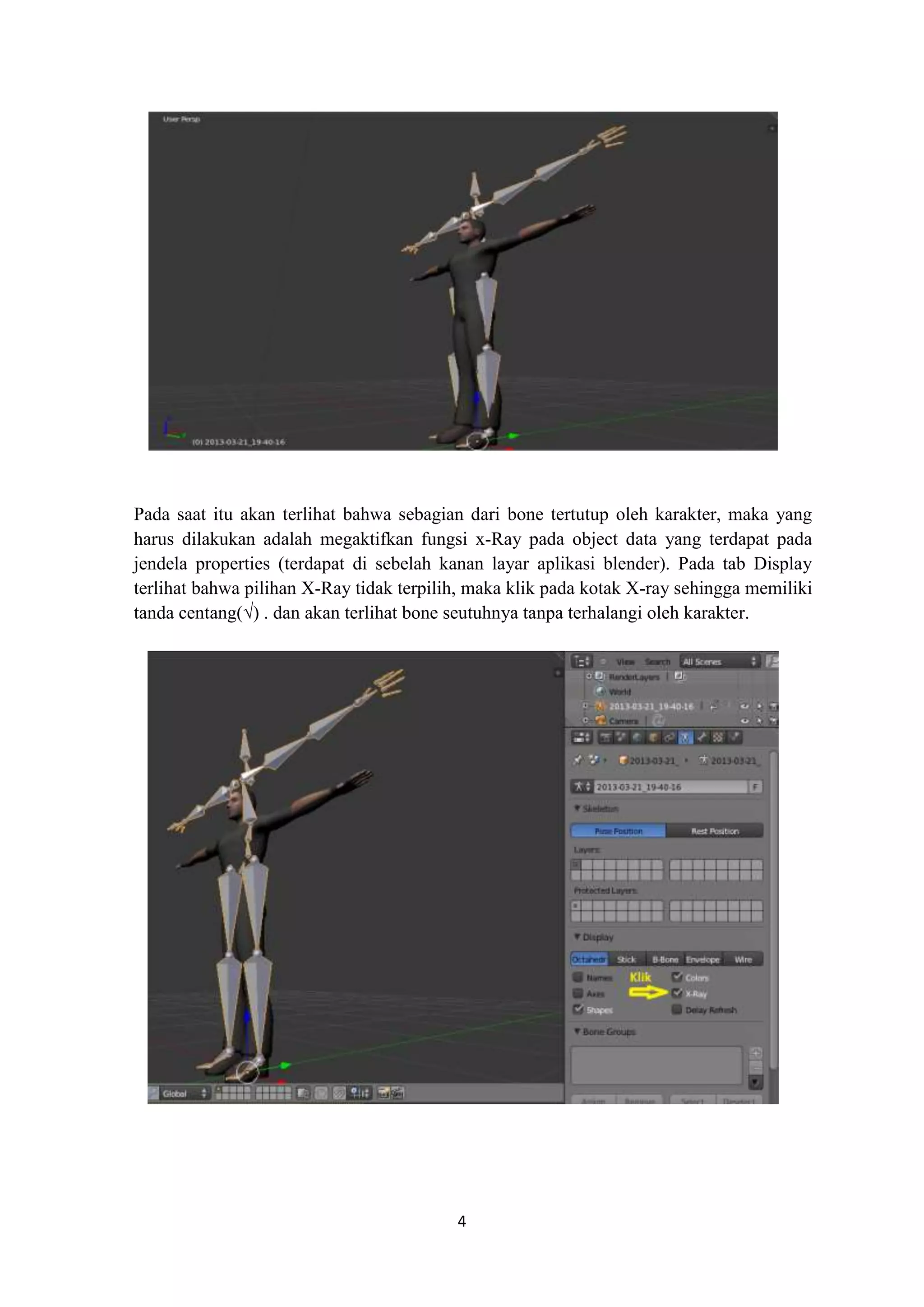 Tutorial motion capture friendly rigging using blender | PDF