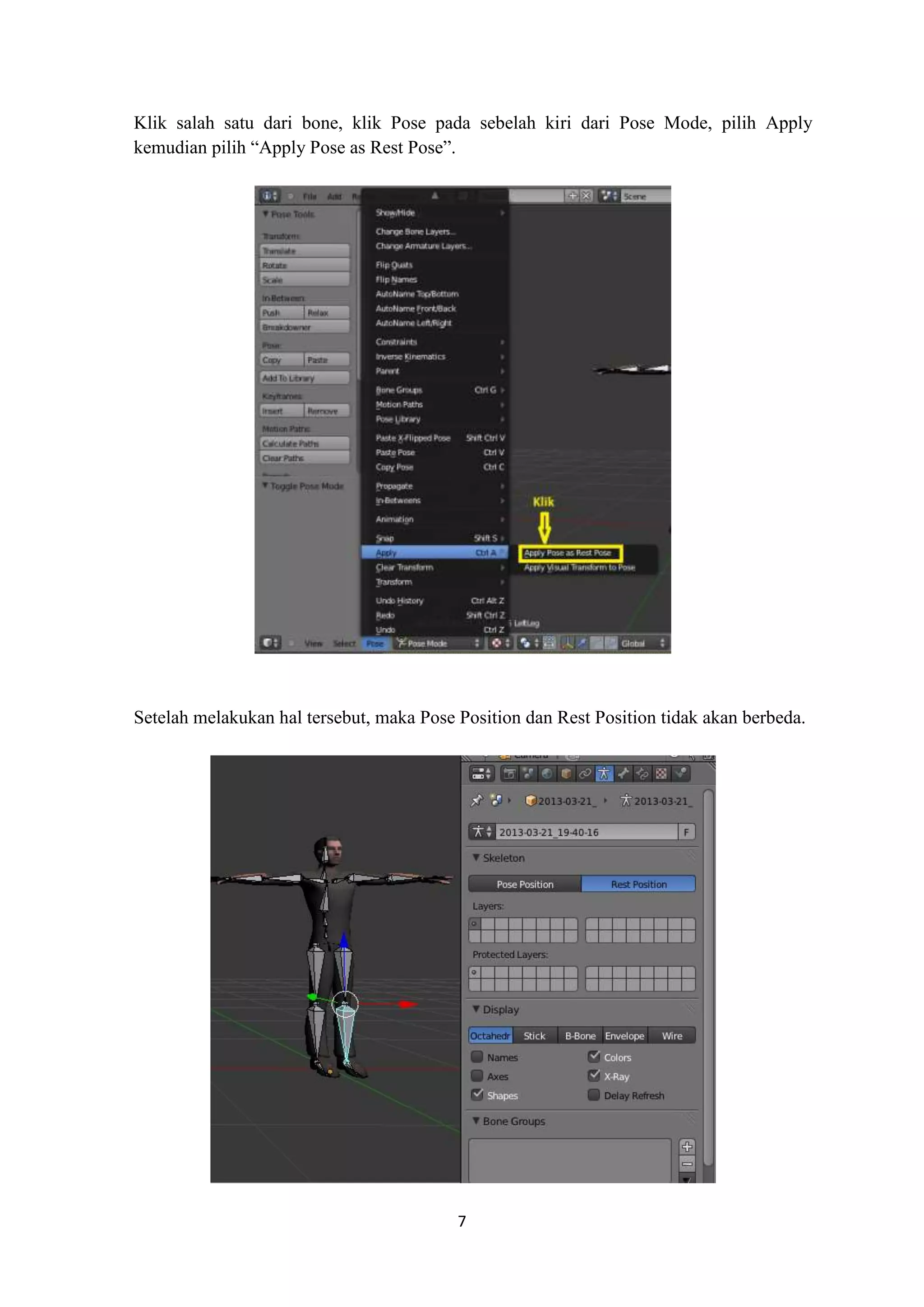Tutorial motion capture friendly rigging using blender | PDF