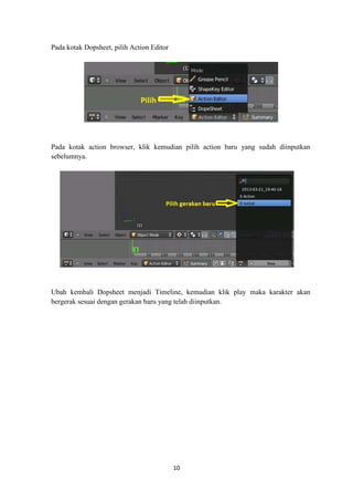 Tutorial motion capture friendly rigging using blender | PDF