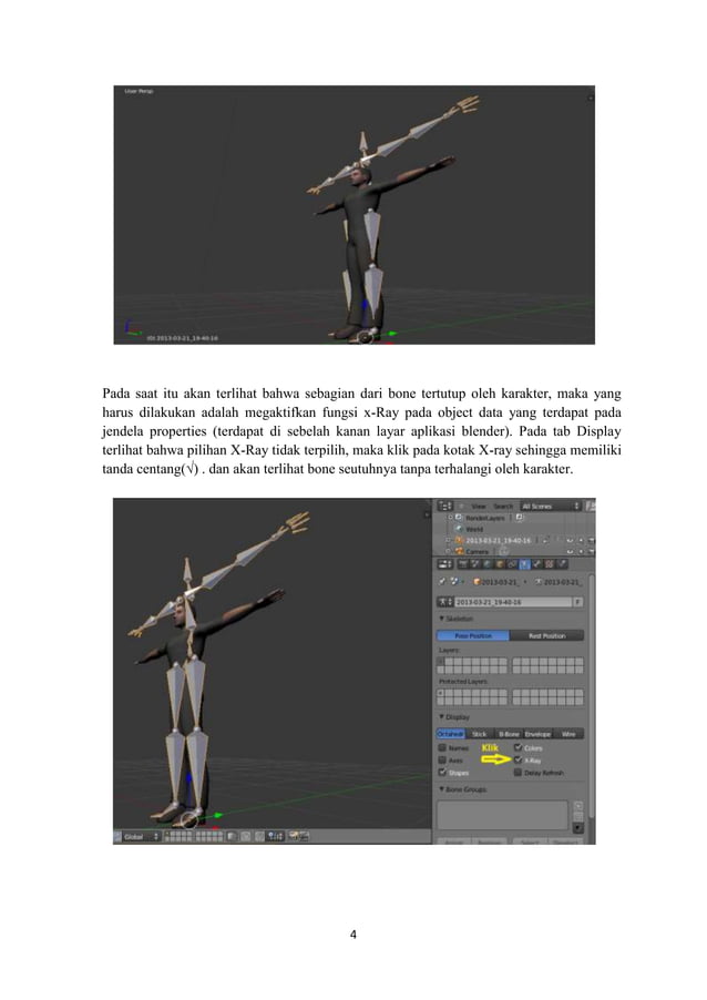 Tutorial motion capture friendly rigging using blender | PDF