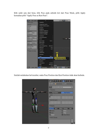 Tutorial motion capture friendly rigging using blender | PDF