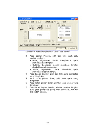 Tutorial ms.excel | DOC