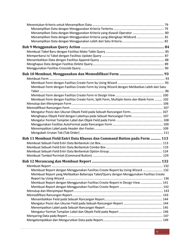 Panduan Ms access 2007 lengkap | DOCX