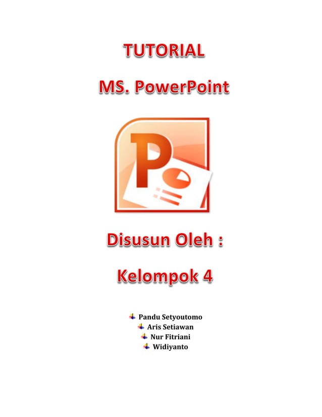 Tutorial ms. power point 2007 | PDF