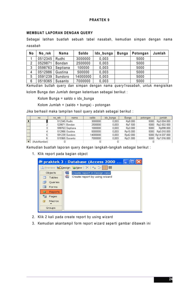Tutorial ms access | PDF