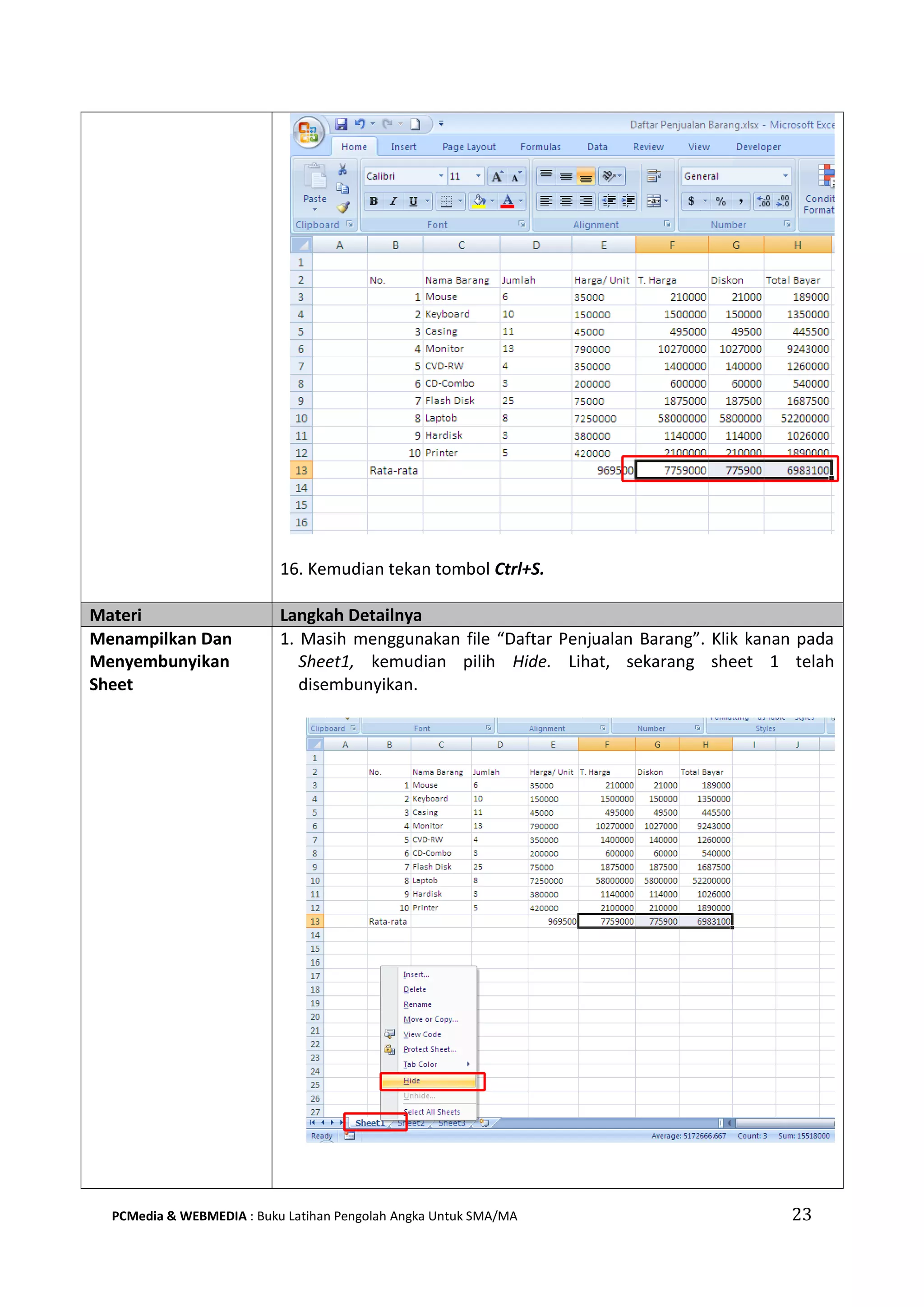 learning microsoft office excel 2007 | PDF