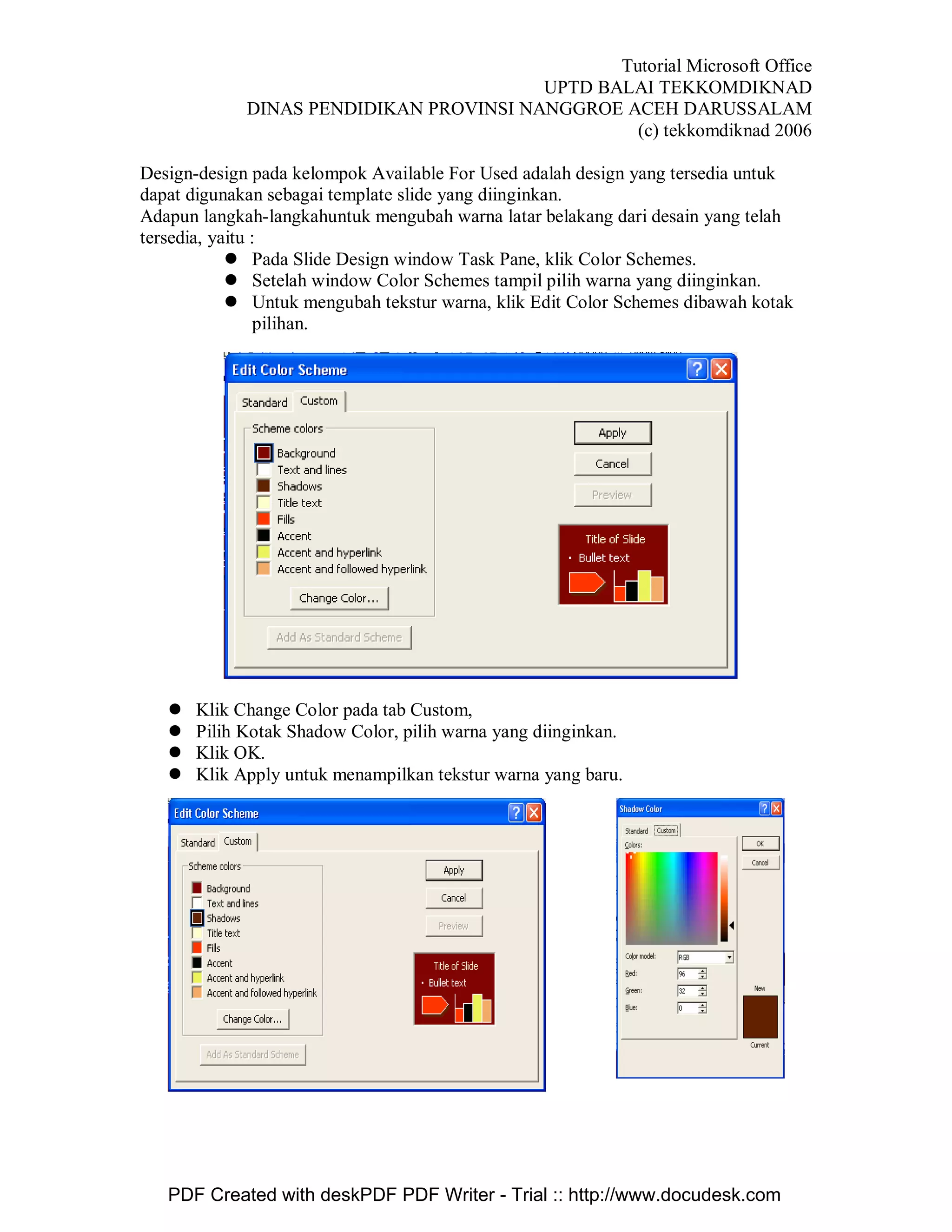 Tutorial ms power point 2007 | PDF