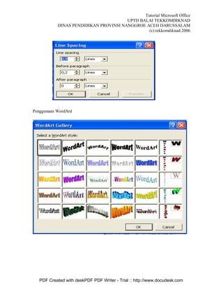 Tutorial ms power point 2007 | PDF