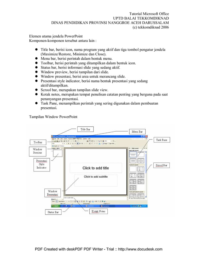Tutorial ms power point 2007 | PDF