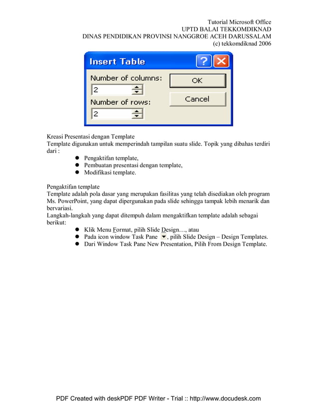 Tutorial ms power point 2007 | PDF