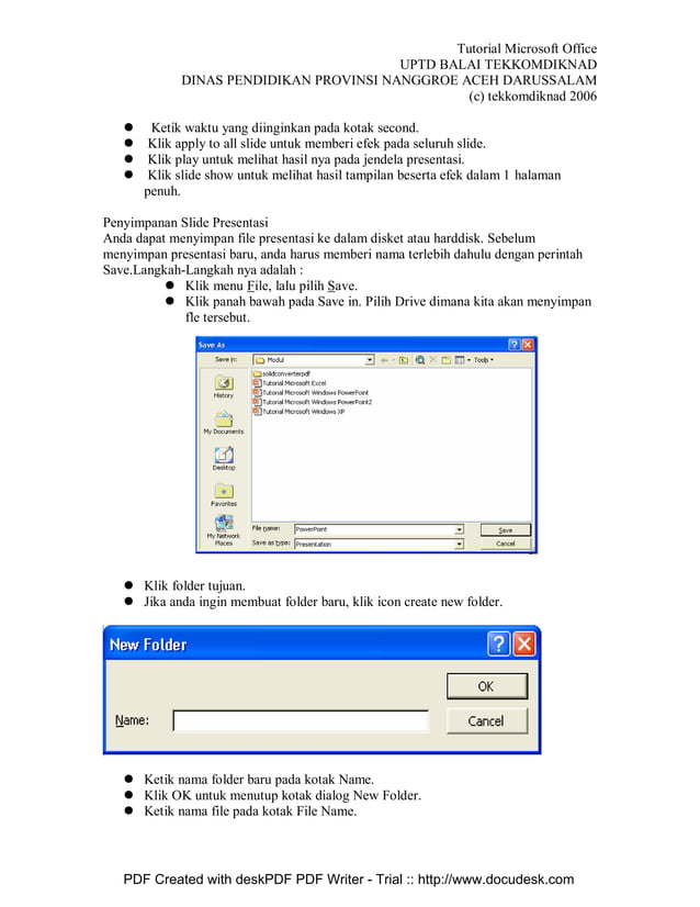 Tutorial ms power point 2007 | PDF