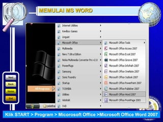 Pengenalan Microsoft Office Word | PPT