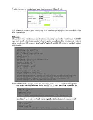 Tutorial mudah membuat server email postfix dovecot squirrelmail_ubuntu ...