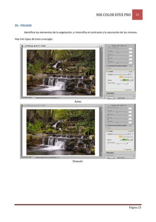 Tutorial nik color efex pro | PDF