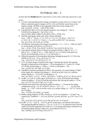 Tutorial no. 2 | PDF