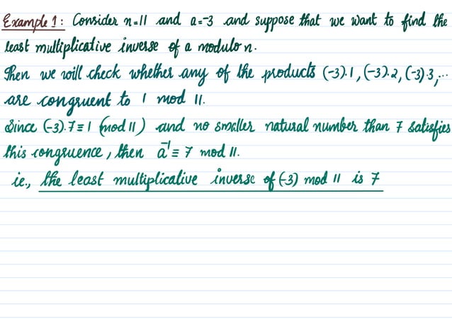 Modular arithmetic and residue classes | PDF