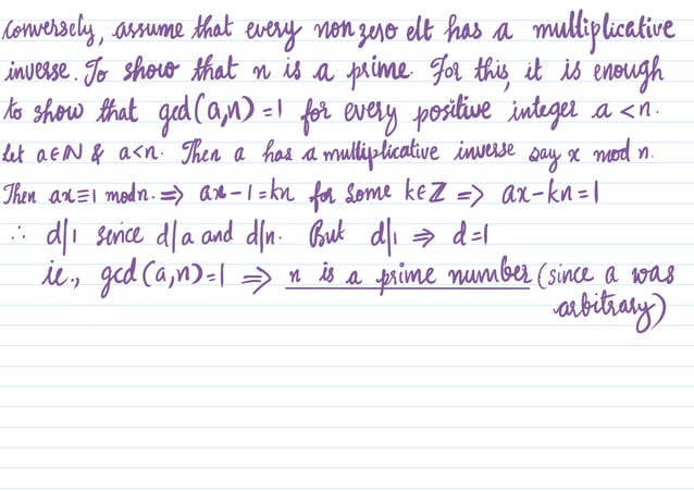 Modular arithmetic and residue classes | PDF