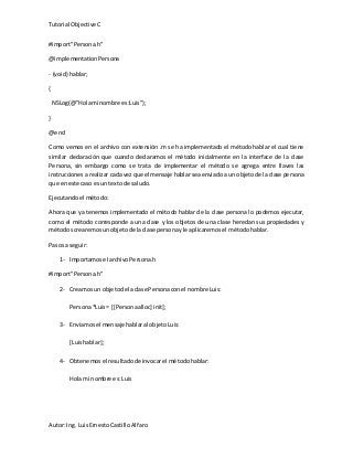 Tutorial de Objective C | PDF